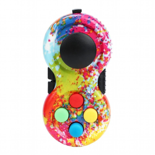 Fidget Toy Rainbow Handle Fidget Toy Classic Controller Game Pad Fidget ...