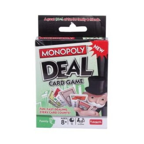 UNO Monopoly Bid Game Quick-Playing Card Game For 4 Players Game For ...