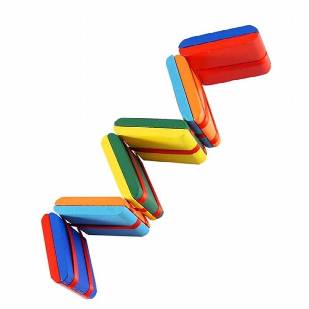 Funny Colorful Flap Wooden Ladder Change Visual Illusion Anti Stress ...