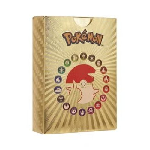 Pokemon Cards Gold Set A Dazzling Collection of 55 Stylish Multi ...