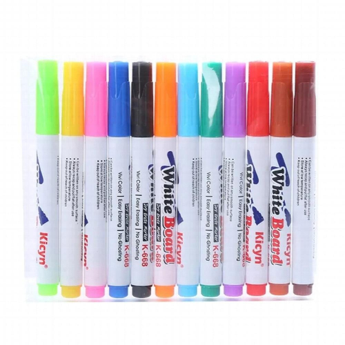 Kid Custom Diy Doodle Floating Pen Dry Erase Ink Magical Water 3D ...