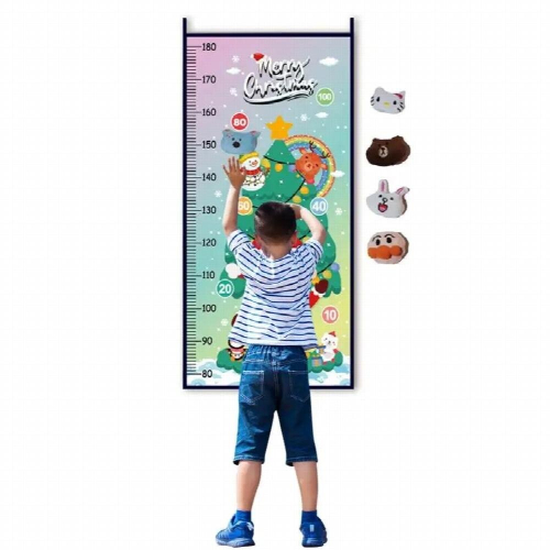 Kids Growth Chart High Jump Toy Height Measuring Ruler And High Jump ...