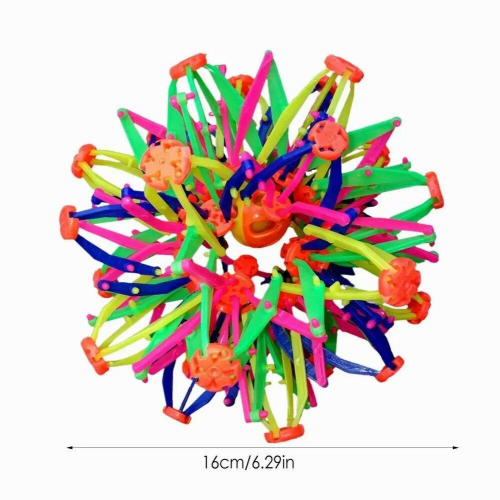 Expandable Breathing Ball Toy Expandable Magic Ball Rainbow Shrinking ...