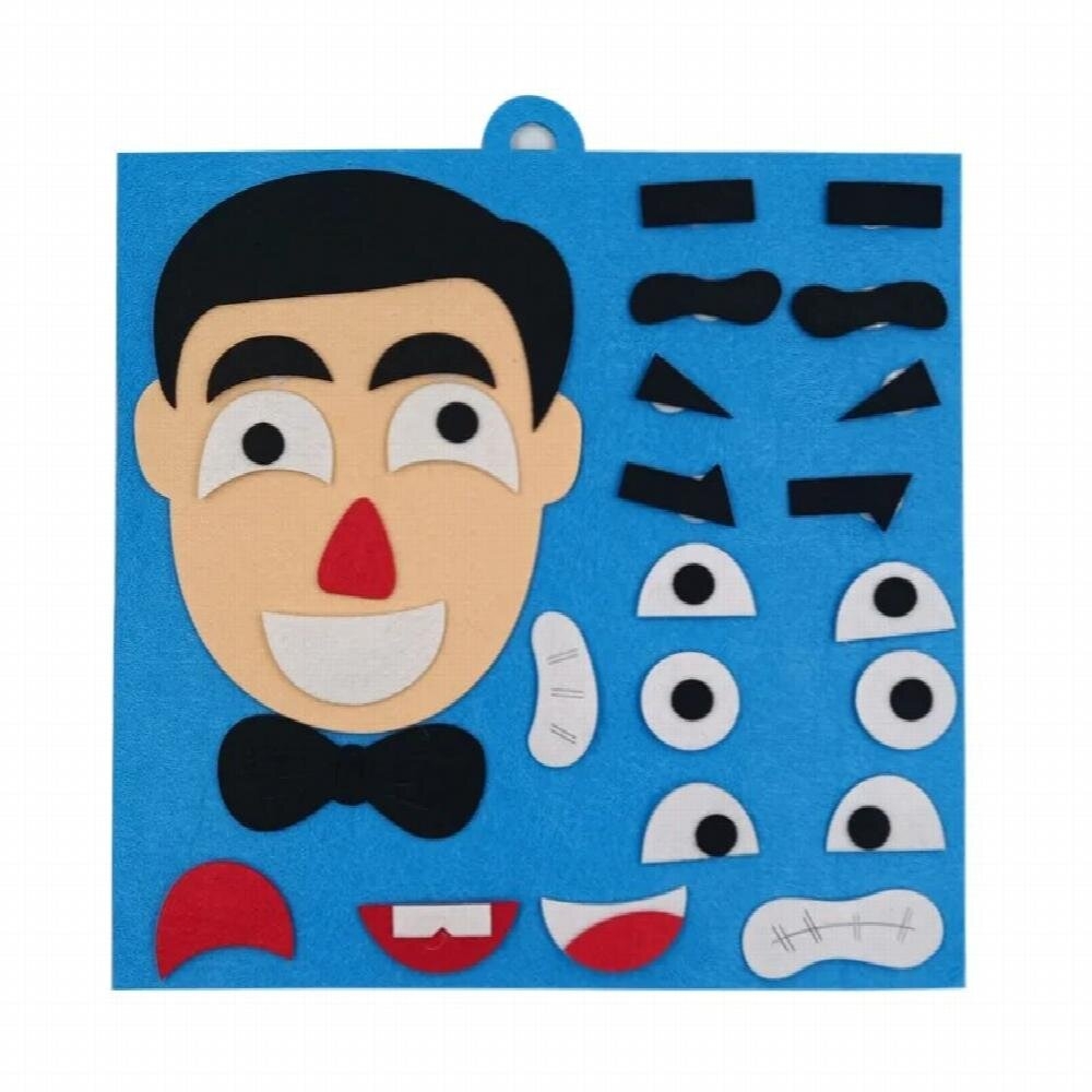 Face Preschool Felt Toy Face Felt Board for Social Emotional Learning ...