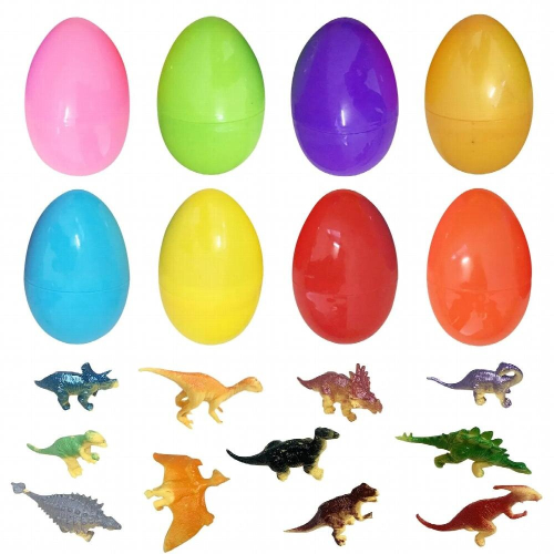 Easter Diy Eggs Dinosaur Blind Box - 6 Colors Of Eggs Animal Dinosaur ...