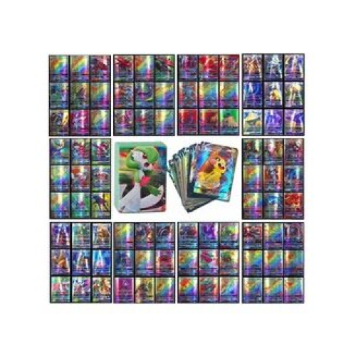 Pokemon Cards 100 Pcs Charizard Cards Deck Box(60V + 40Vmax) Family ...