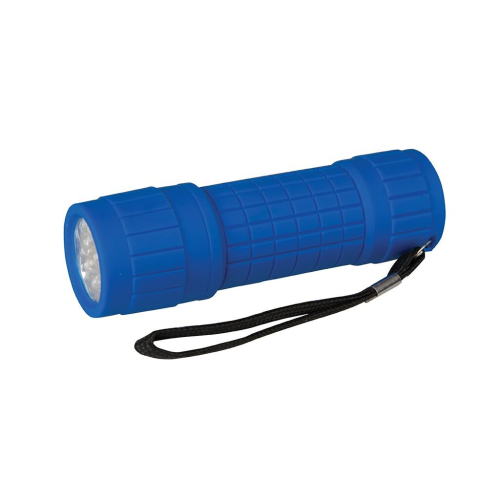Silverline LED Soft-Grip Torch - 9 LED on OnBuy