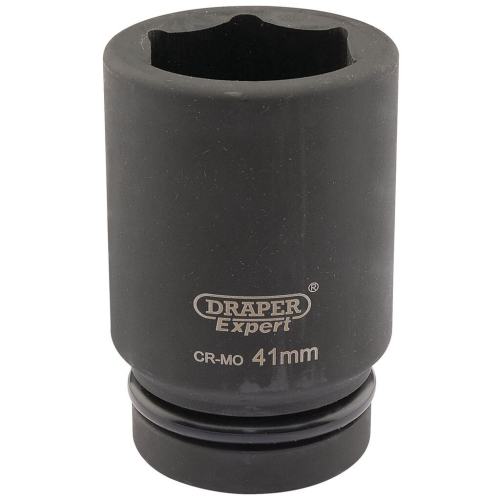 Draper Expert HI-TORQ® 6 Point Deep Impact Socket, 1"" Sq. Dr., 41mm on ...