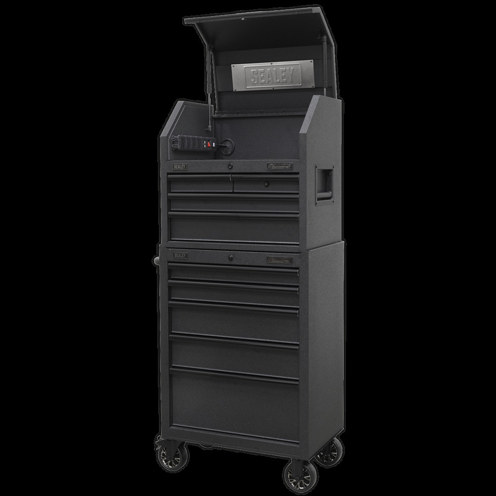 9 Drawer Tool Chest Combination with Power Strip on OnBuy