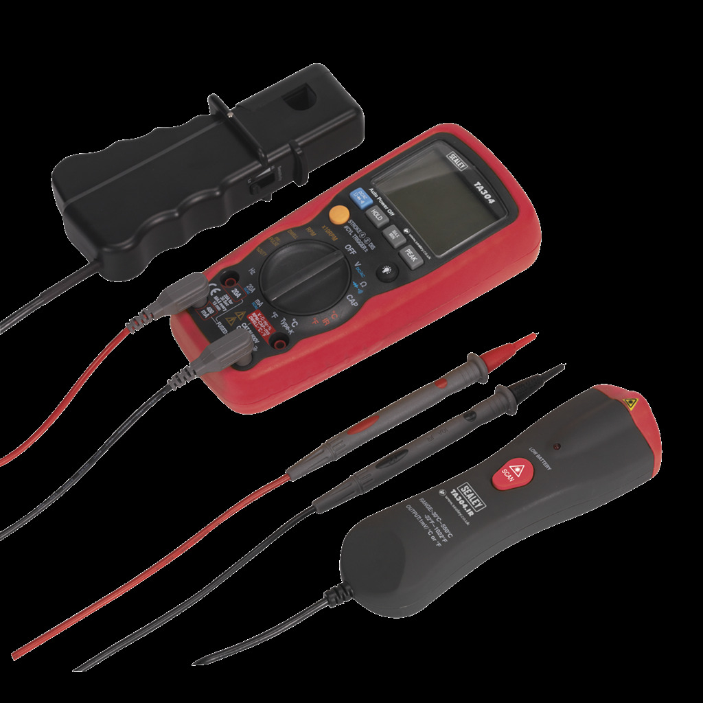 Digital Automotive Analyser 15-Function with Inductive Coupler/Infrared ...