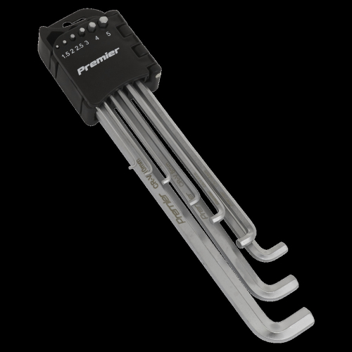 Hex Key Set 9pc Extra-Long Stubby Element Metric on OnBuy