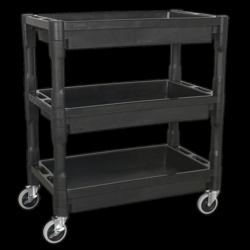 Trolley 3-Level Composite Heavy-Duty on OnBuy
