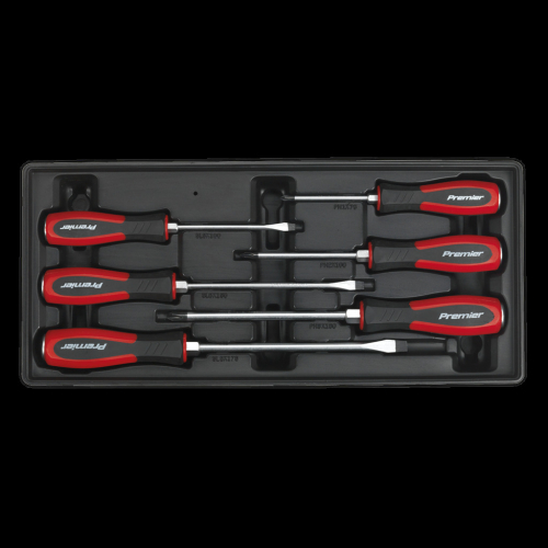 Tool Tray with Hammer-Thru Screwdriver Set 6pc on OnBuy