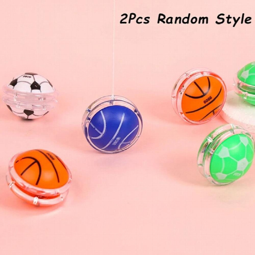 2Pcs Magic YoYo Ball Classic Funny Football Basketball Ball Toy Kid ...