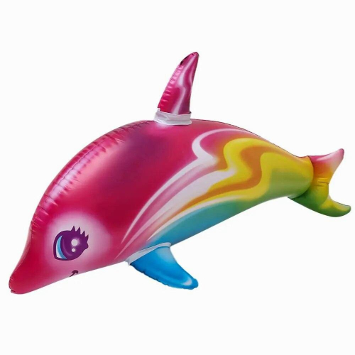 33inch Kids Birthday Party Outdoor Fun Dolphin Rainbow Aquatic Themed ...