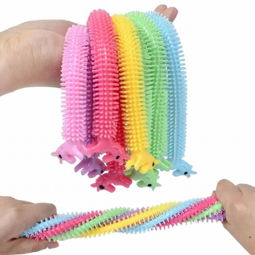 1pcs Fidget Toys Worm Noodle Stretch String Rope Anti Stress relief Toy ...