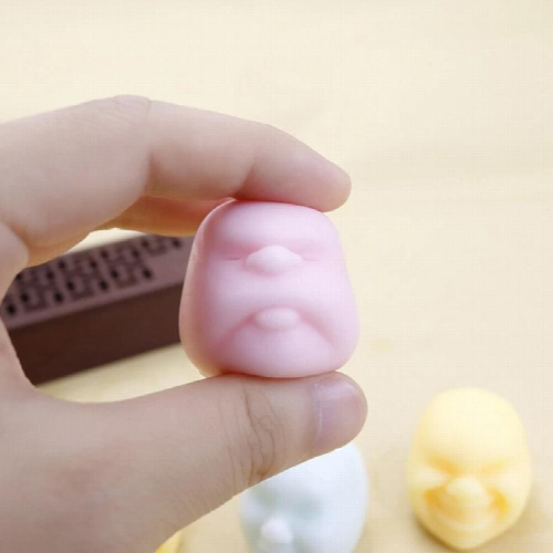 Giant Squishy Face Human Funny Ball Pressure Wreak Reduce Anti-Stress ...