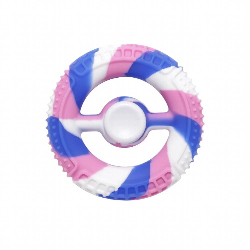 Silicone Fidget Spinner Hand Grip Gripping Ring Finger Forearm Trainer ...