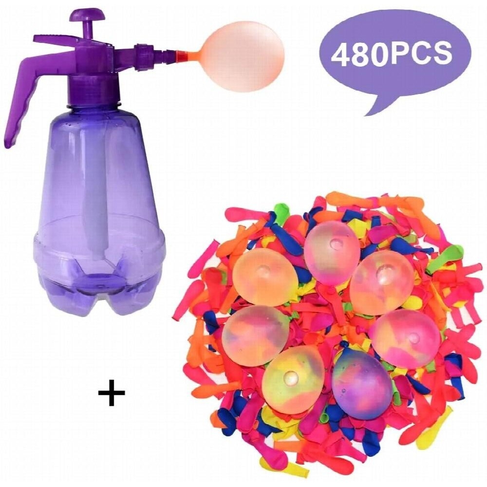 Funny Water Balloon Pumping Station with 480 Water Balloons and Water ...