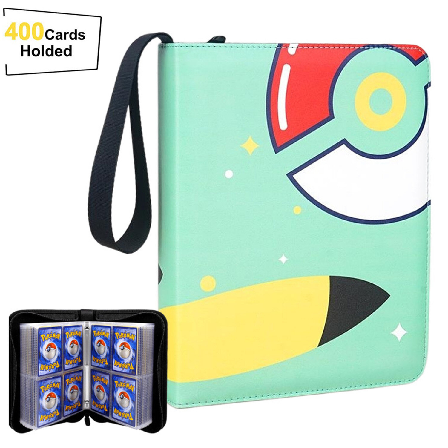 Filly Card Holder Binder Carrying Case suitable for pokemon Cards holds ...