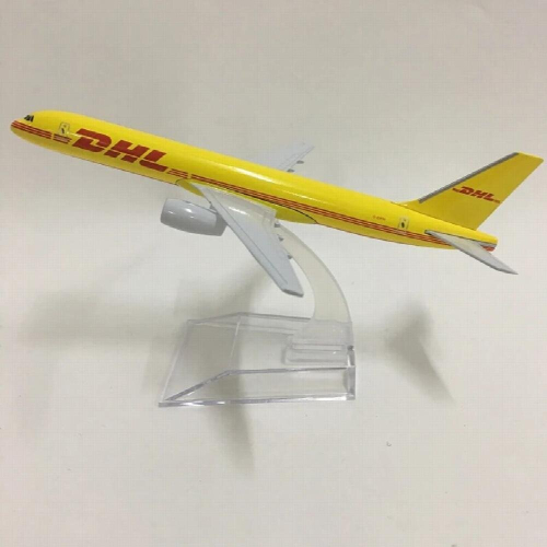 Plane Model Airplane Model DHL Express Airplanes Boeing 757 Aircraft Model 1:400 Diecast Metal ...