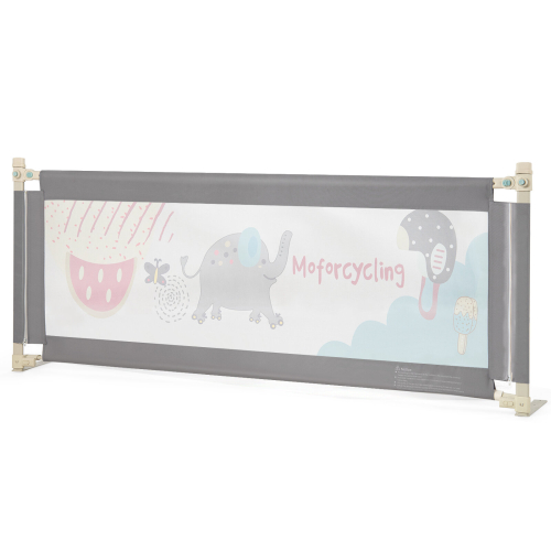 Single Toddler Bed Guard Height Adjustable Baby Bed Rail With Safety ...