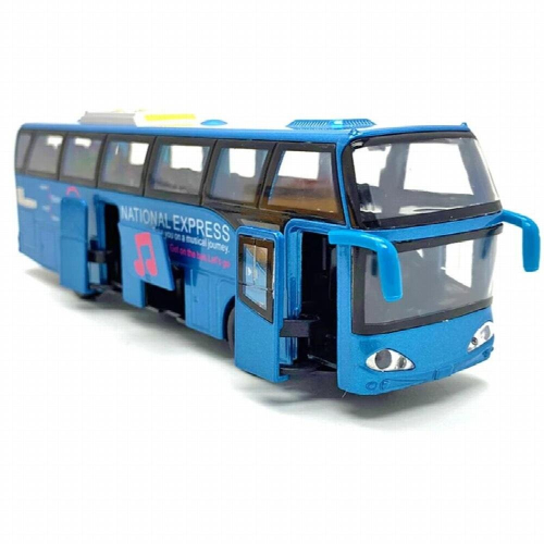 Sightseeing Tourist Double Decker Toy Bus Model Diecasts Simulation ...