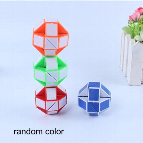3D Magic Snake Ruler Decompression Toys Antistress Cube Twist Snake ...