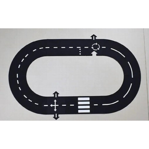 Children road building motorway toy car traffic roadway flexible PVC ...