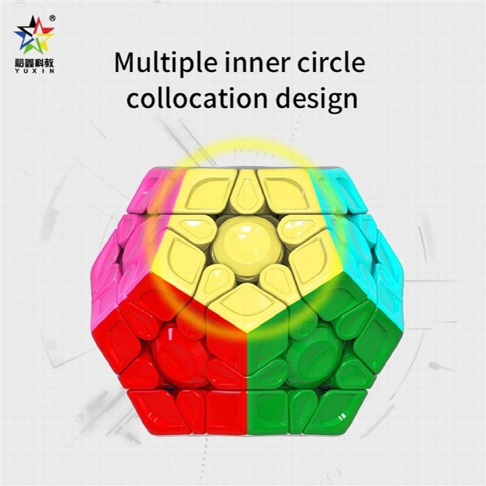 Neo Yuxin Zhisheng Magic Cubes 3x3 Megaminx Magnetic V3 Megaminxeds ...