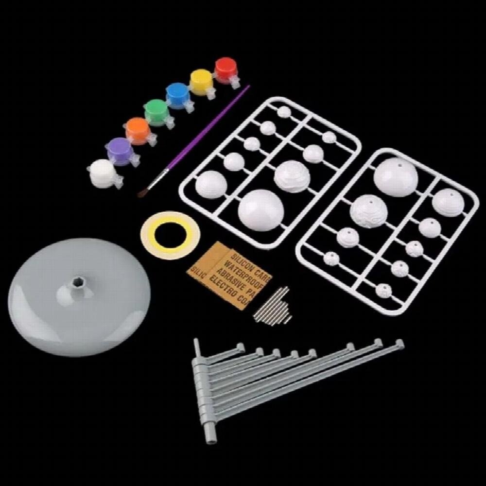 Solar System Model Diy Toys Child Science And Technology Learning Solar ...