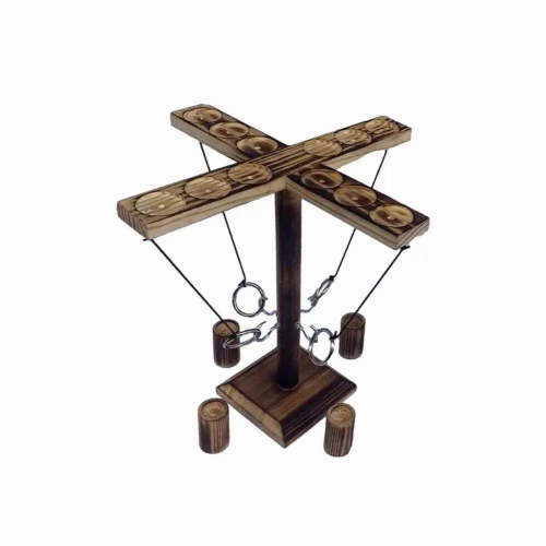Drink Game Wooden Ring Throw Game Bar Family Table Tossing Ring Hook ...