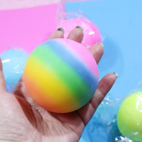 Funny Soft Anti Stress Ball Toys Squeeze Heart Ball Stress Pressure ...