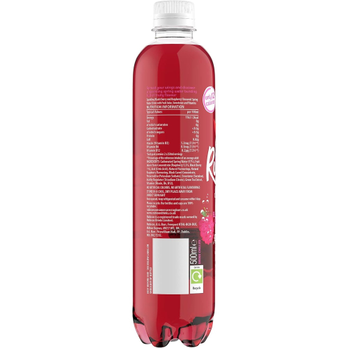 Rubicon Spring BlackCherry Raspberry Only 12 Calories 12x500ml on OnBuy
