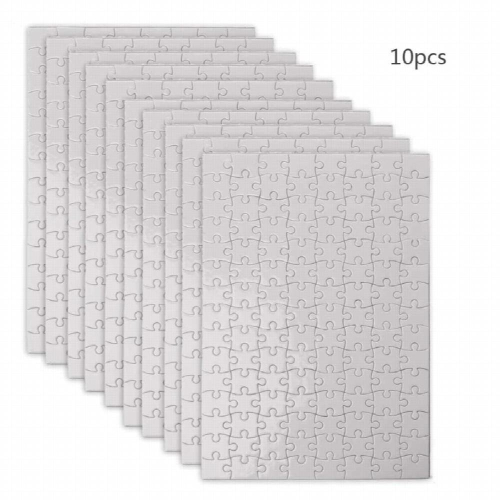 900C 10 Packs Jigsaw Puzzles A4 A5 Sublimation Blanks Puzzles DIY Heat ...