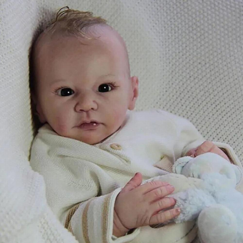 18inch Reborn Doll Kit Yehudi Lifelike Real Soft Touch Fresh Unfinished ...