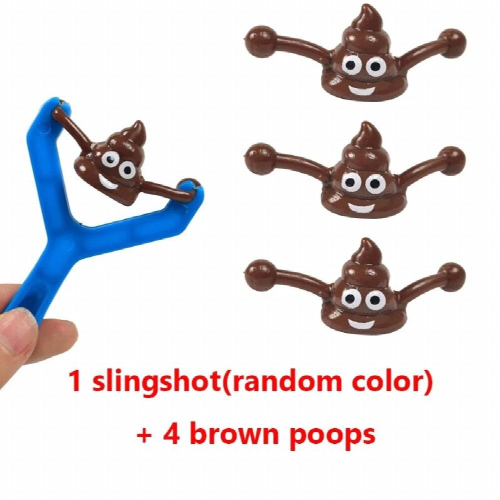 Funny Poop Ejection Toy Slingshot Poop Antistress Gadget Aldult Vent ...