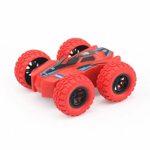Fun Double-Side Car Toys Vehicle Inertia Four 4-Wheels Drive Off-Road ...