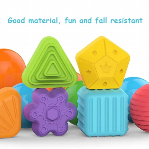 Baby Colorful Shape Blocks Sorting Game Montessori Learning Educational ...