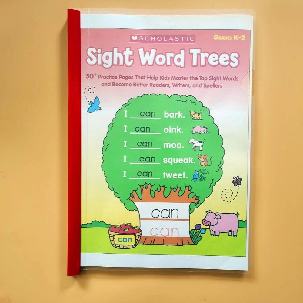 Kindergarten Kids Sight Word /Phonics/Alphabet Worksheets Preschool ...