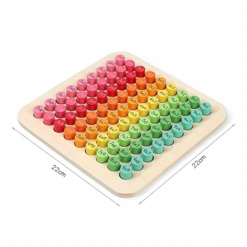 Mathematics 9x9 Multiplication Table Math Toy Montessori Materials ...