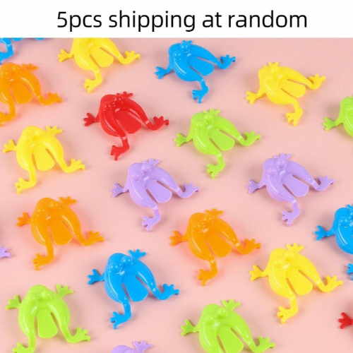 5/10/20 Pcs Jumping Frog Bounce Fidget Toys Antistress Relieve Family ...