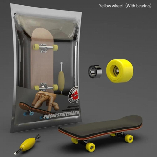 Novelty Finger SkateBoard Wooden High Fingerboard Professional Stents ...