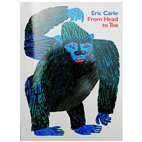 From Head To Toe By Eric Carle English Educational Picture Learning ...