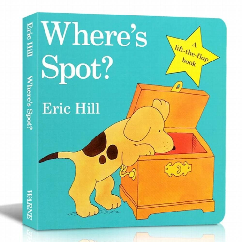 Picture story Book Wheres Is Spot In English Learning Memorie Games ...