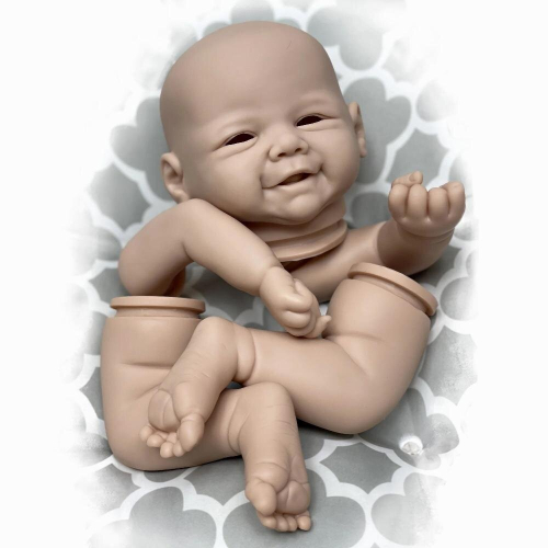 Vivienne Reborn Doll Kits 3D Painted Skin Unassembled DIY Kit Reborn ...