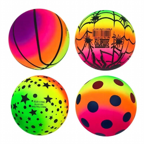 Playground Rainbow Ball For Kids PVC Play Ball For Kids Rainbow PVC ...