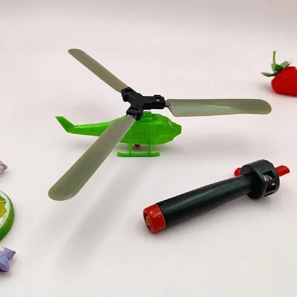 Play Vehicles Pull Line Flying Helicopter Spinner Fun Fly Toy for ...