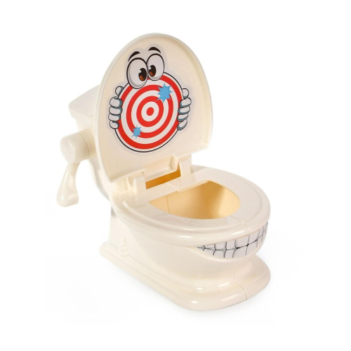 1Set Funny Toilet Spoof Toys Catapult Poop Trick Toilet Prop Children ...