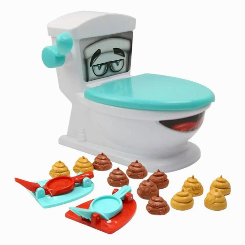 Funny Poop Shooting Toys Prank Catapult Toys Interactive Tabletop Game ...
